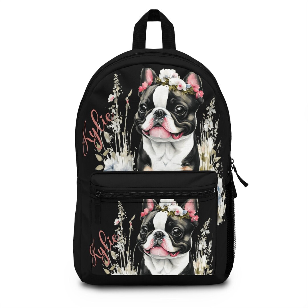 Personalized Custom Pet Backpack, All Area Printable Dog Travel School ...