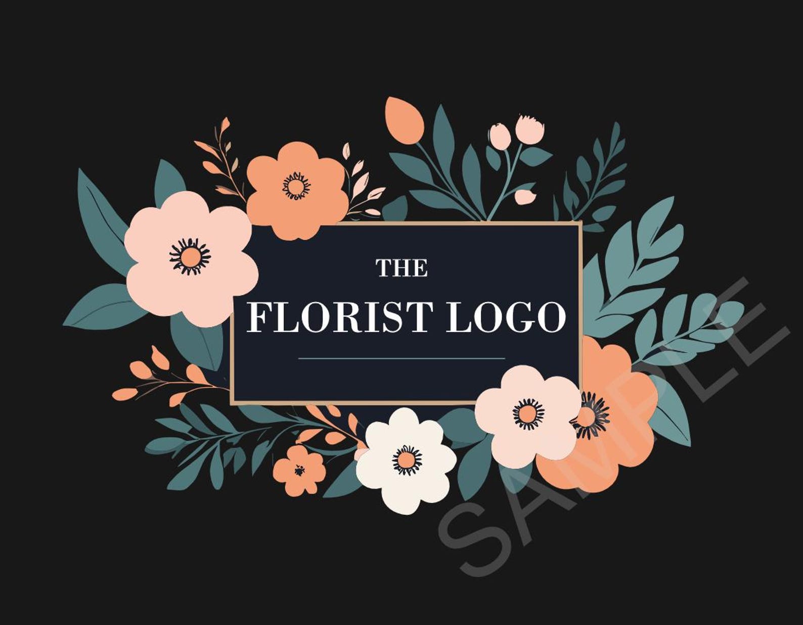 Florist Logo / Badge - Flower Shop Logo (vector Svg & Transparent Png ...