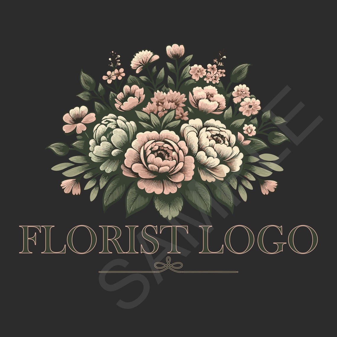 Florist Logo / Badge - Flower Shop Logo (vector Svg & Transparent Png ...