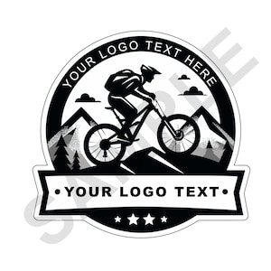 MTB Mountain Biker Club Logo, Badge (vector - Transparent Png, Jpg, Svg ...