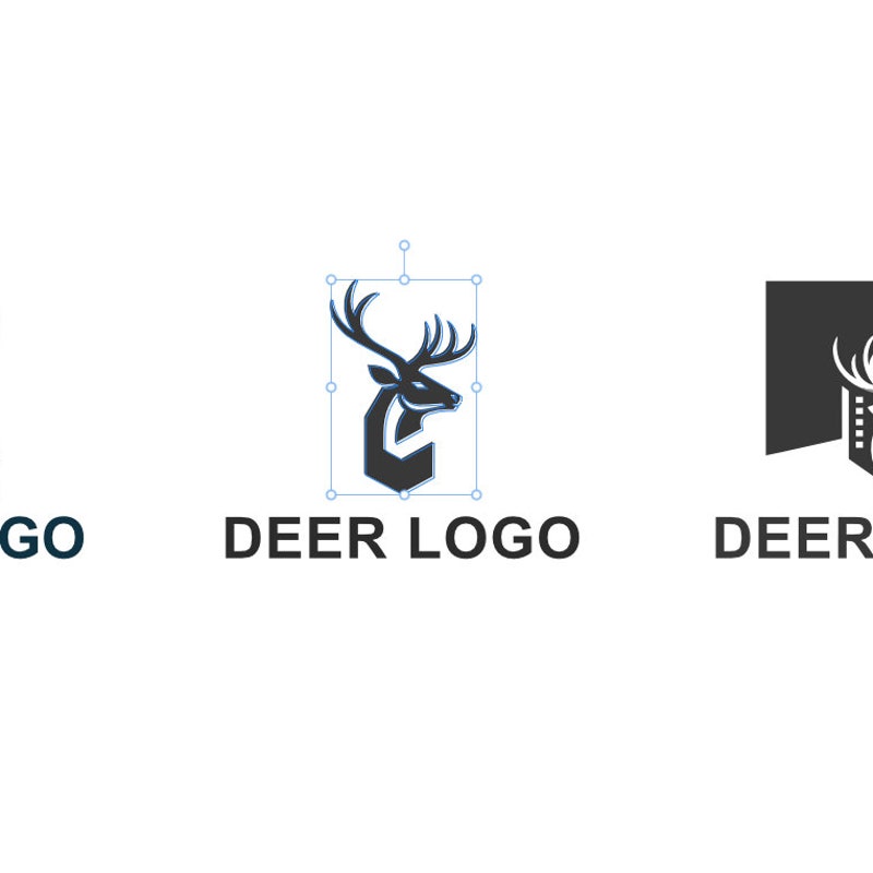 Deer Logo - Etsy