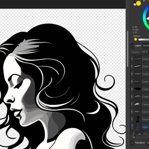 Pregnant Woman vector Image SVG, JPG, PNG - Etsy Canada