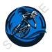 Woman MTB Female Mountain Bike Rider Logo, Digital Download Vector SVG ...