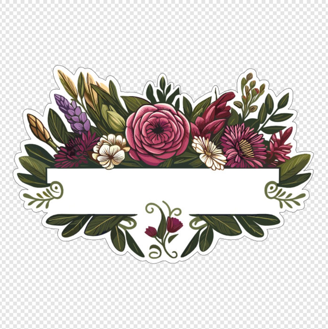 Florist Logo / Badge - Flower Shop Logo (vector Svg & Transparent Png ...