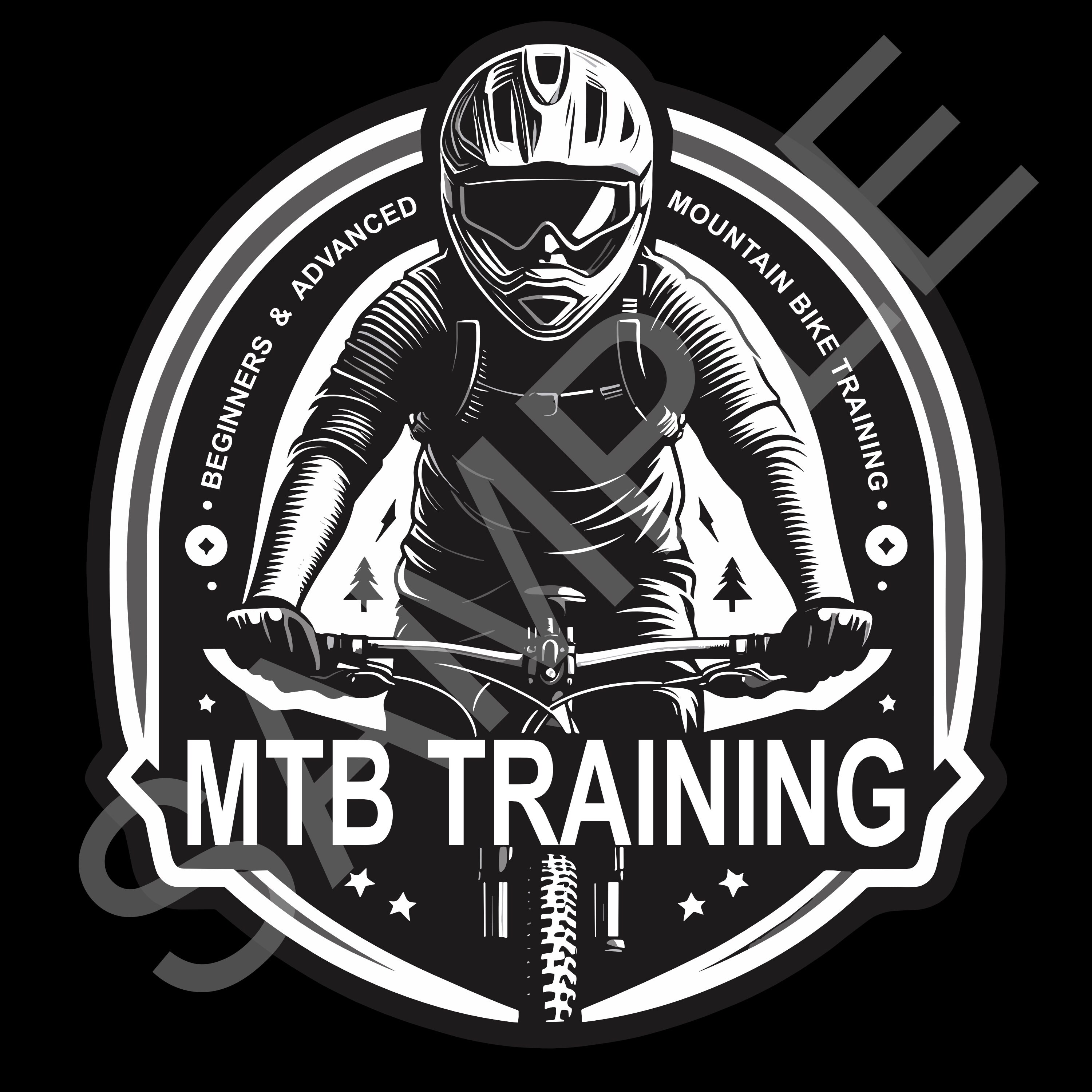 MTB Mountain Biker Logo, Badge (vector - Transparent Png, Jpg, Svg ...
