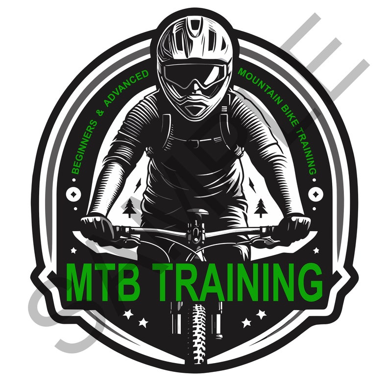 MTB Mountain Biker Logo, Badge (vector - Transparent Png, Jpg, Svg ...