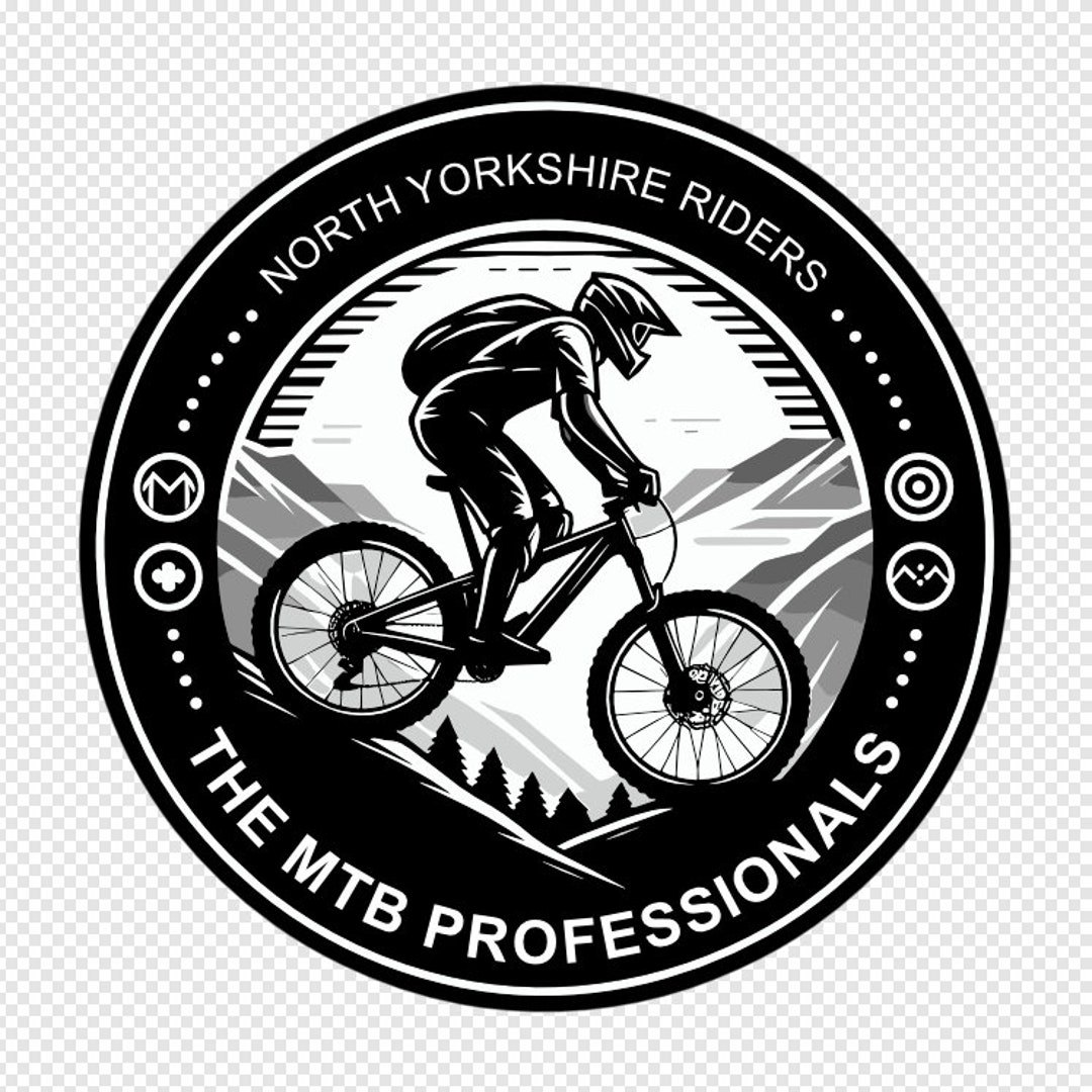 MTB Logo, Badge Mountain Biker Digital Download (vector SVG ...