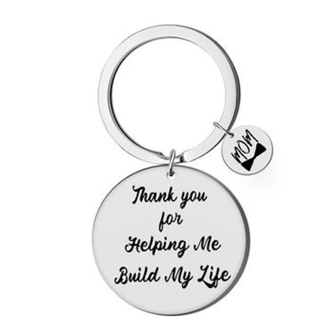 Thank You Mom key Holder - Etsy