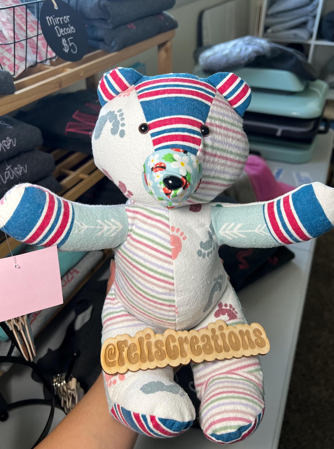 Keepsake Bear, Memory, Clothing, Personalized, Custom, Gift, Memorial ...