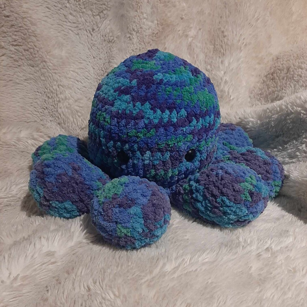 Jumbo Crochet Octopus Large Octopus Soft Toy Marine Animal Doggie - Etsy