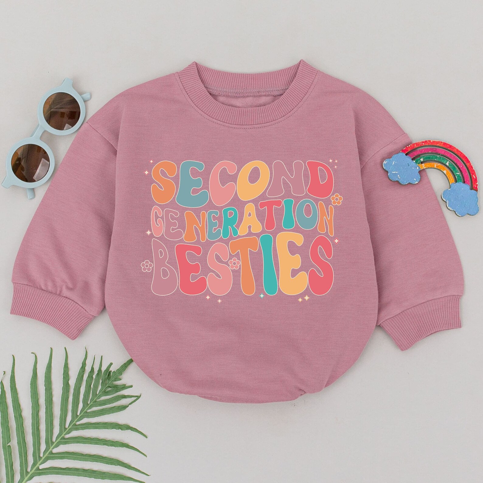 Second Generation Besties Romper, BFF Romper, Besties Like Our Moms ...