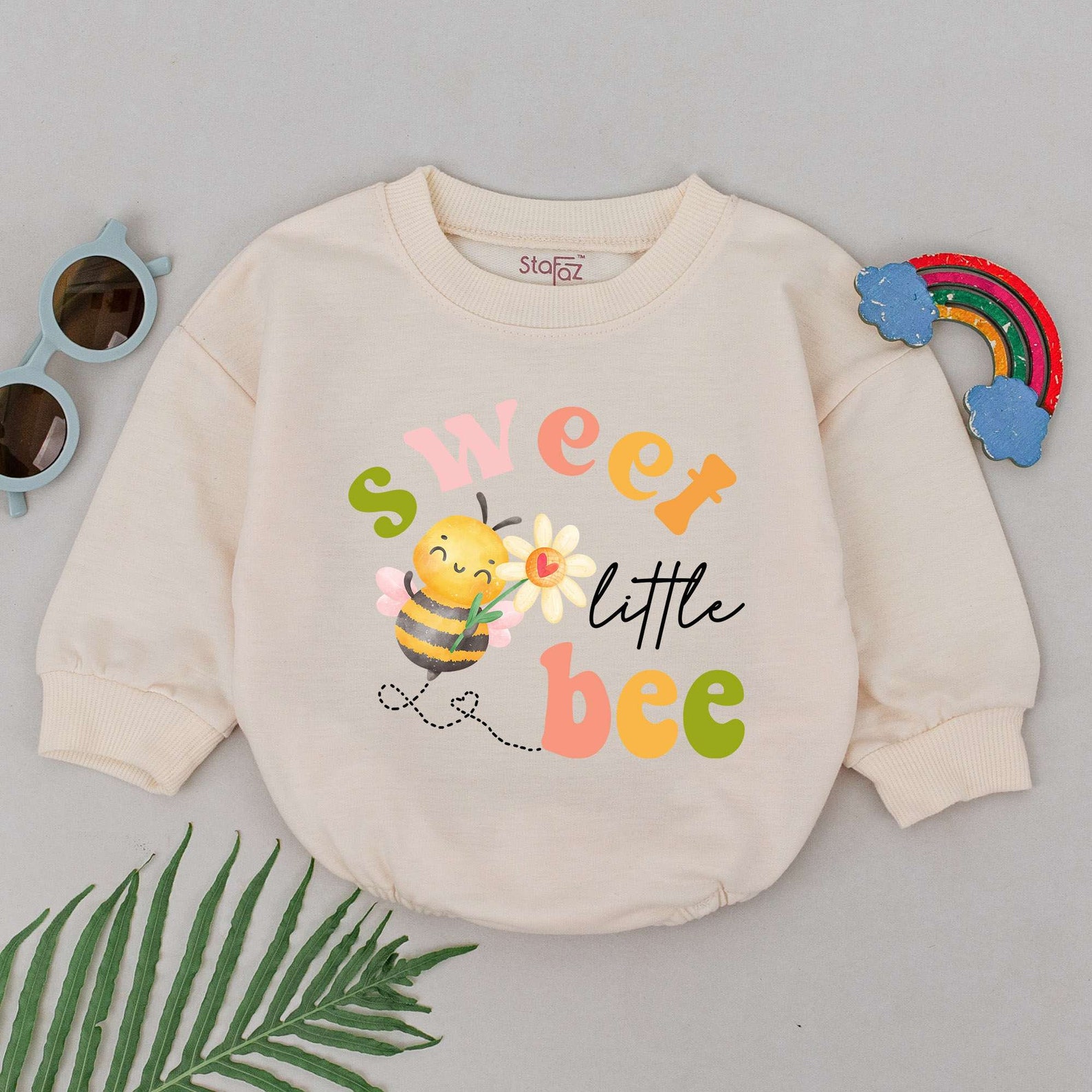 Sweet Little Bee Baby Romper, Mother's Day Bodysuit, Bee Baby Shower ...