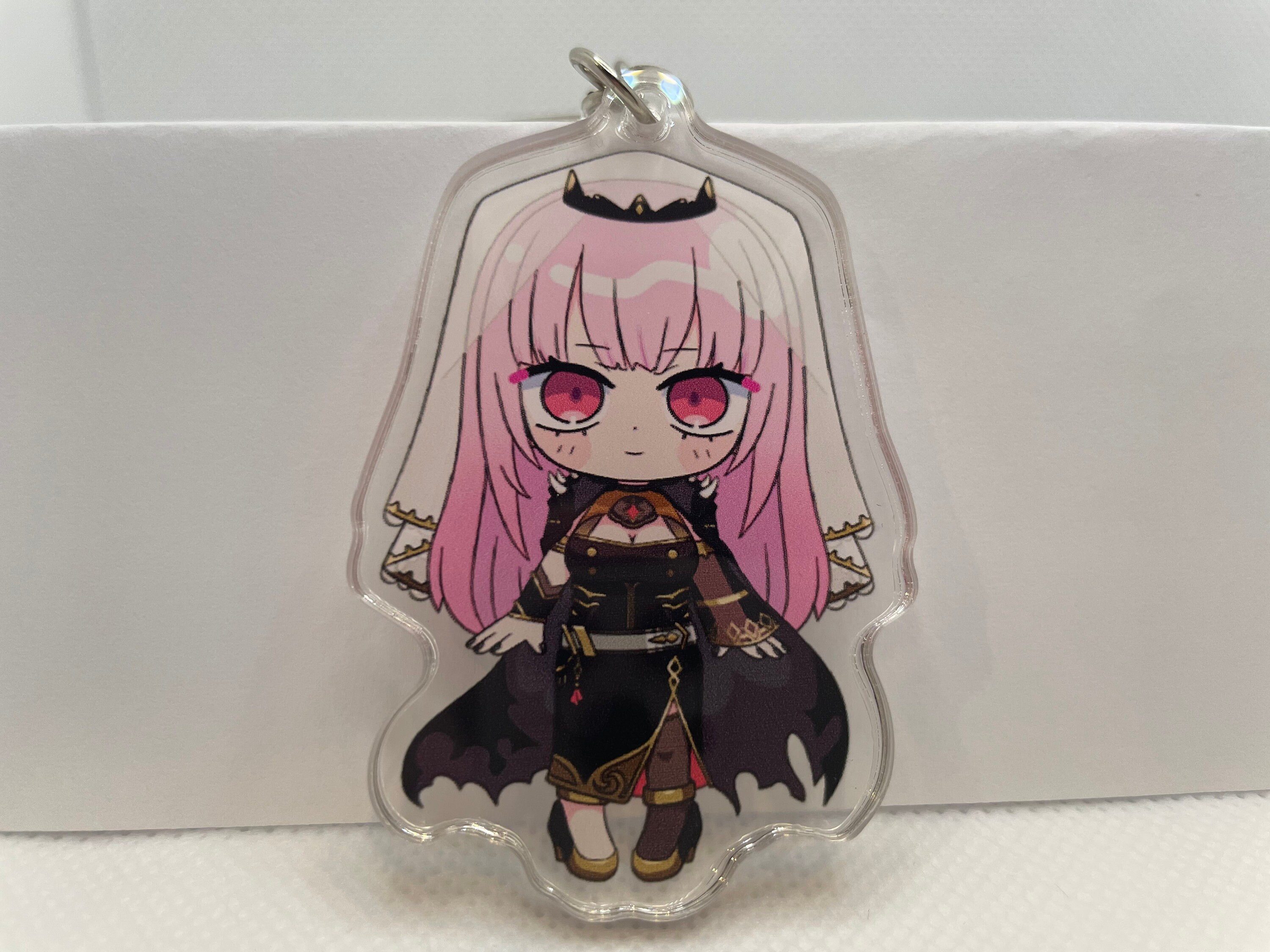 Hololive EN Vtuber Acrylic Charm, Fan Merchgawr Gura, Fuwamoco Fuwawa ...