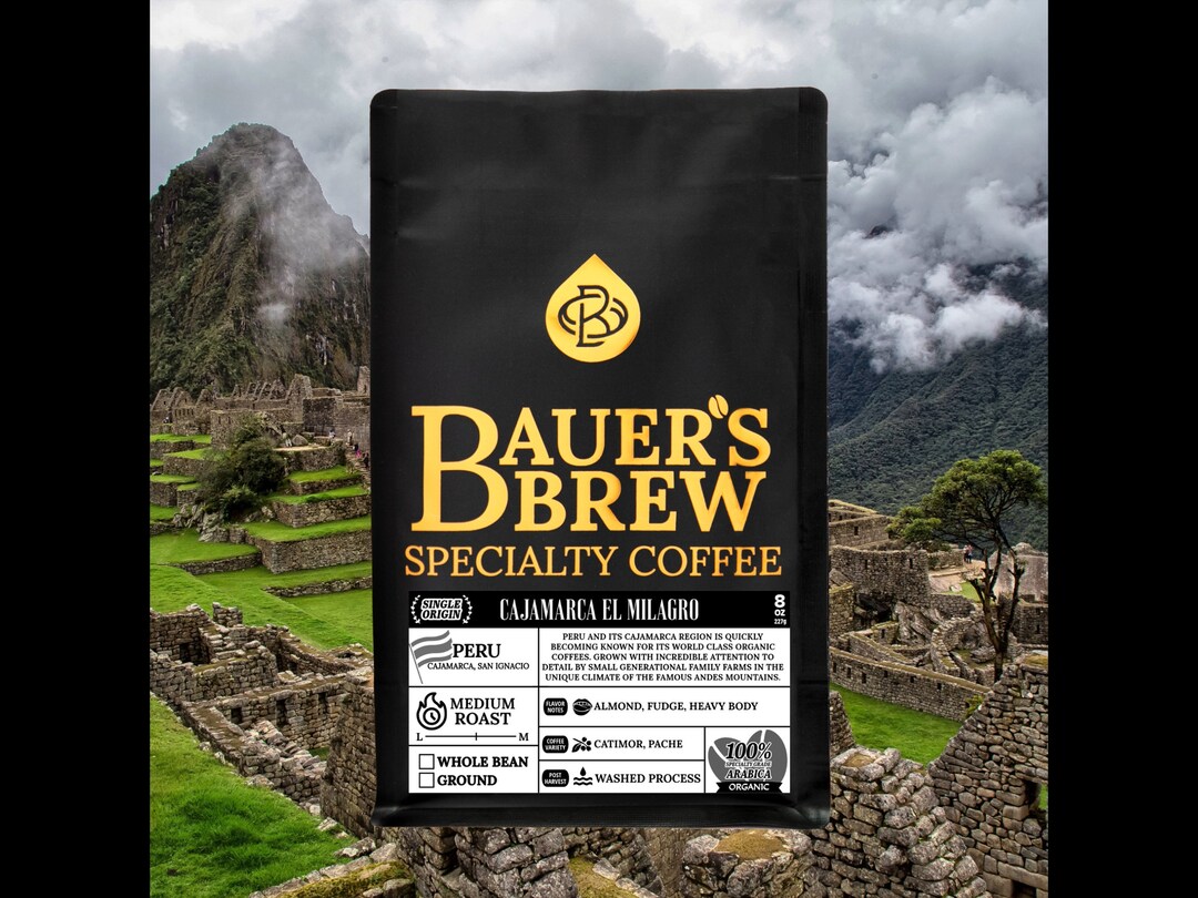 Peruvian Coffee Single Origin Coffee Medium Roast Specialty Coffee ...