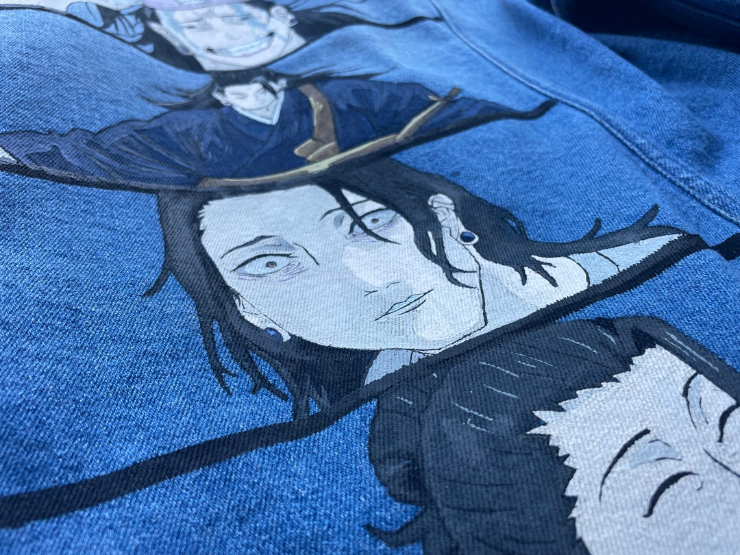 Custom Anime and Manga Inspired Jacket/jeans - Etsy