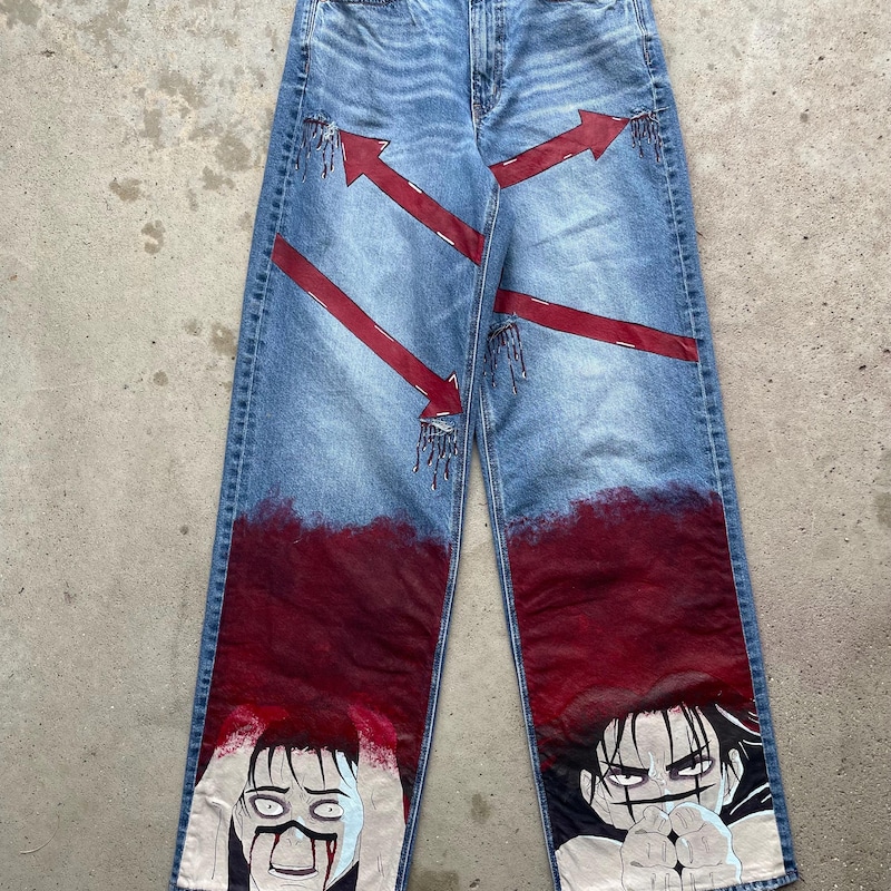 Anime Pants - Etsy