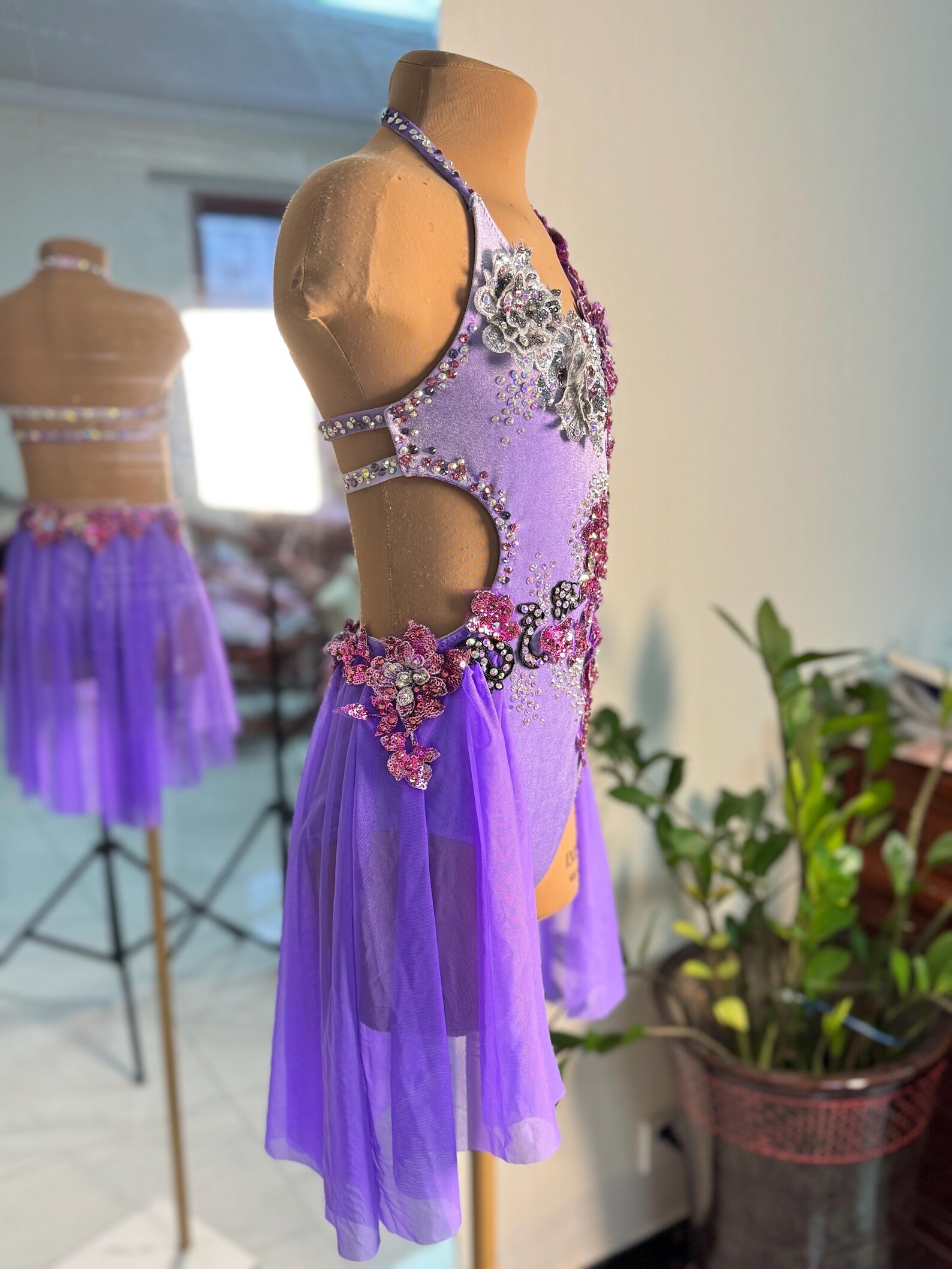 HANDMADE Dance Competition Costume Customizable Lyrical Solo Costume ...