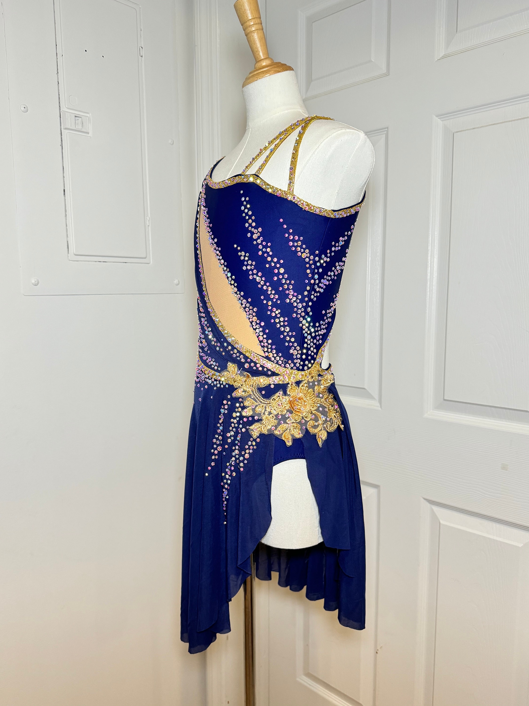 HANDMADE Dance Costume Customizable Lyrical Contemporary Solo Costume ...