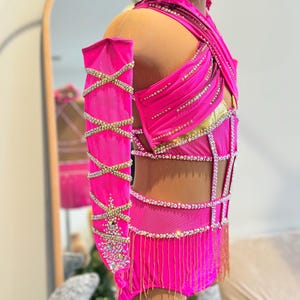 Handmade Jazz/tap/music Theater Solo and Group Costume With Fringe One ...