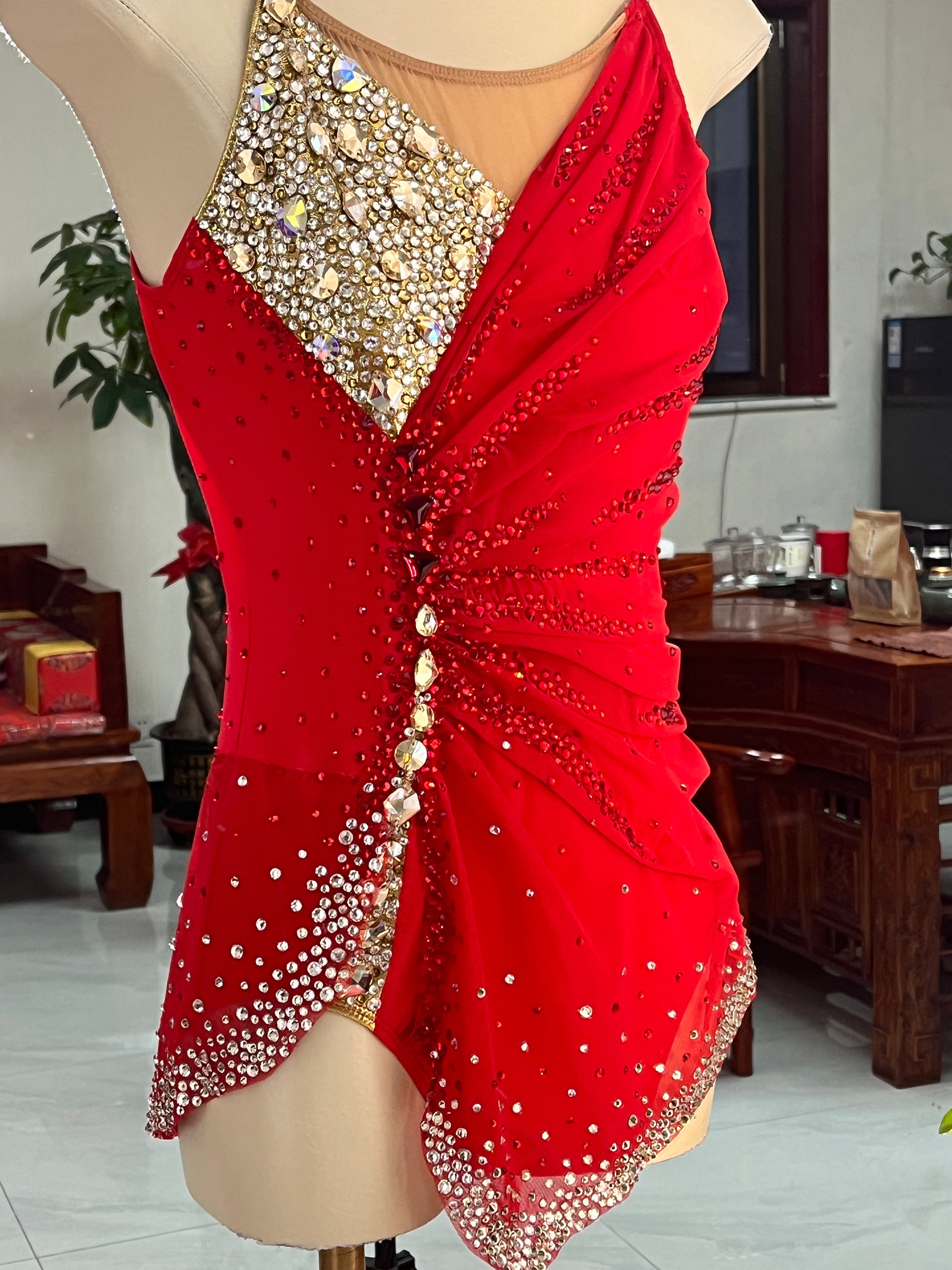 HANDMADE Dance Competition Costume Customizable Jazz Contemporary Solo ...