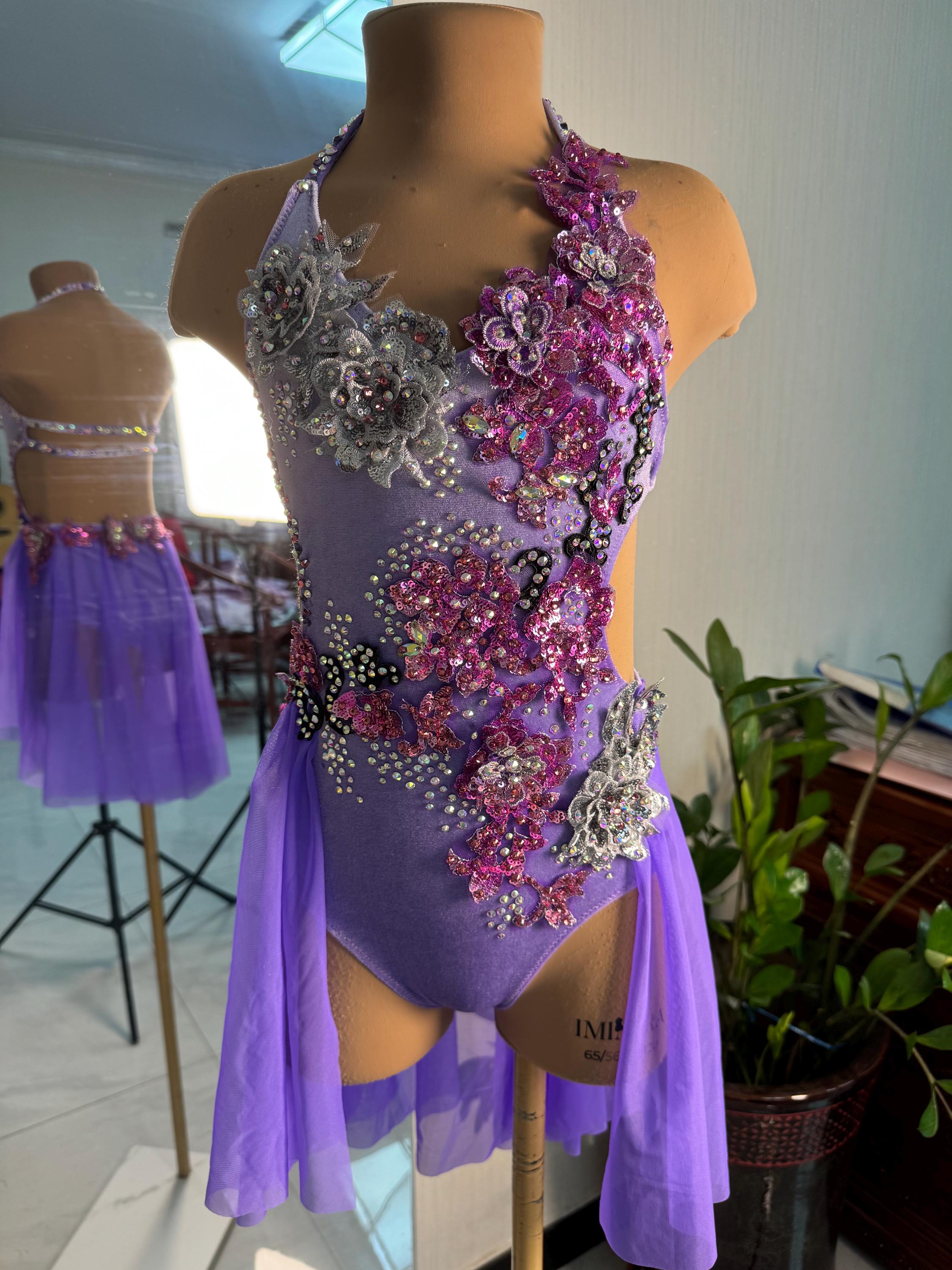 HANDMADE Dance Competition Costume Customizable Lyrical Solo Costume ...