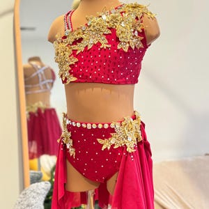 Ready to Ship HANDMADE Dance Costume Customizable Lyrical Solo Costume ...