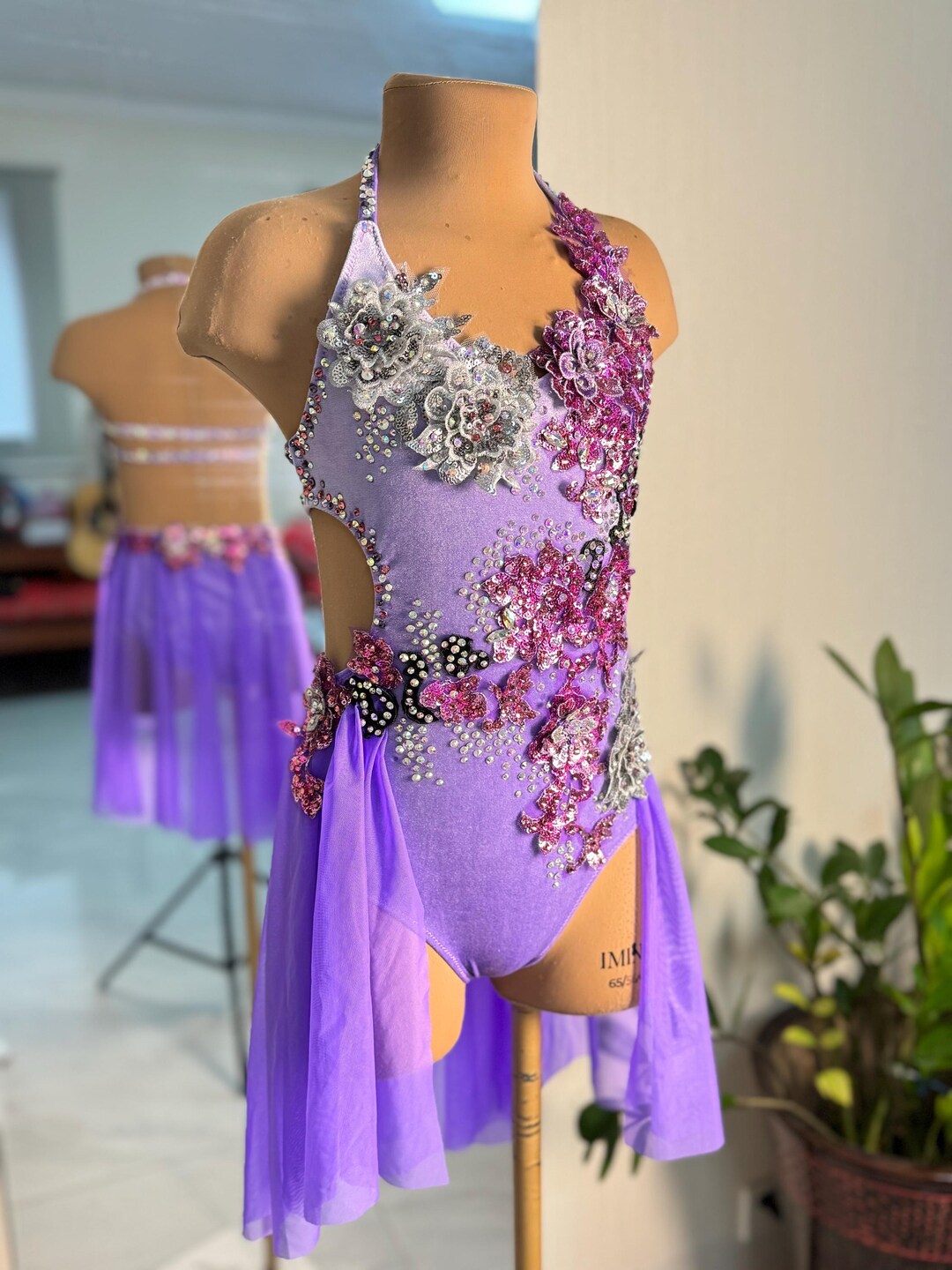 HANDMADE Dance Competition Costume Customizable Lyrical Solo Costume ...