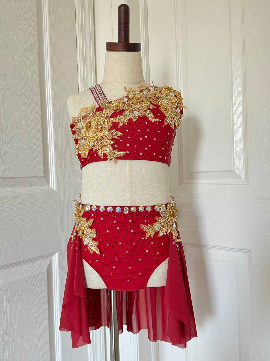 Ready to Ship HANDMADE Dance Costume Customizable Lyrical Solo Costume ...