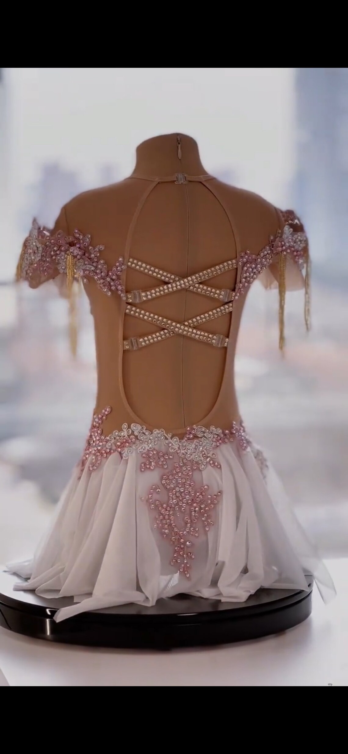 HANDMADE Dance Costume Customizable Lyrical Solo Costume Dress in Pink ...