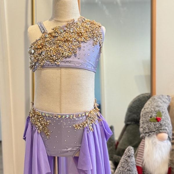HANDMADE Dance Competition Costume Customizable Lyrical Solo Costume ...