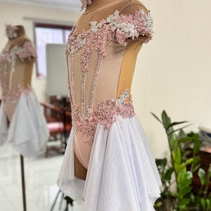 HANDMADE Dance Costume Customizable Lyrical Solo Costume Dress in Pink ...