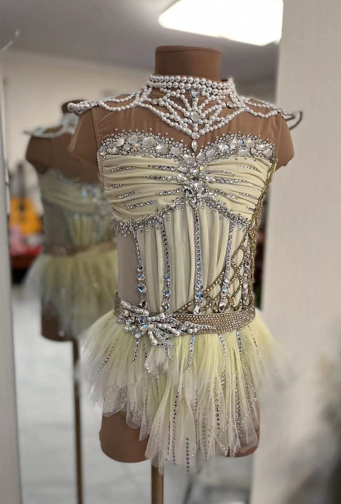HANDMADE Dance Costume Customizable Jazz /lyrical/contemporary/ Music ...