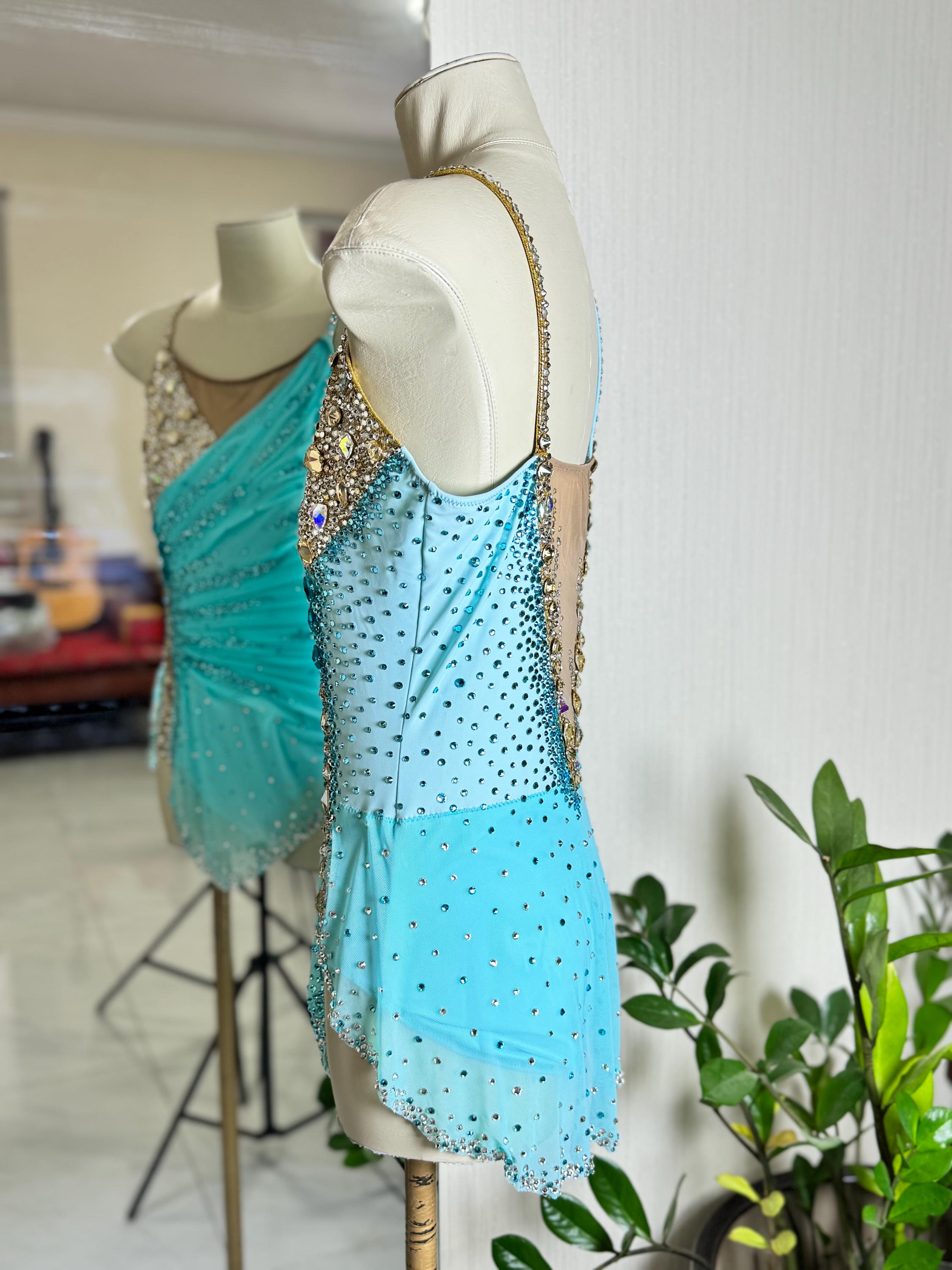 HANDMADE Dance Competition Costume Customizable Jazz Contemporary Solo ...