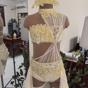 NEW DESIGN Dance Costume Customizable Lyrical Solo Costume Dress Skirt ...