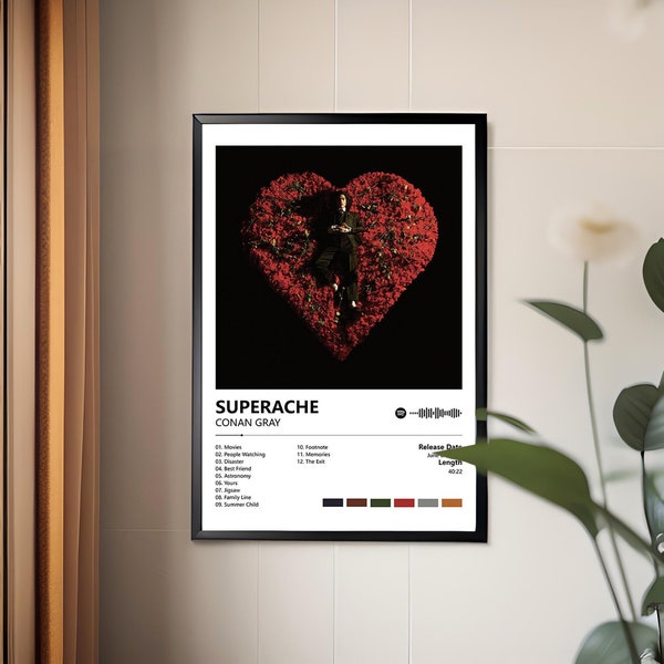 Album Cover Posters Conan Gray - Etsy
