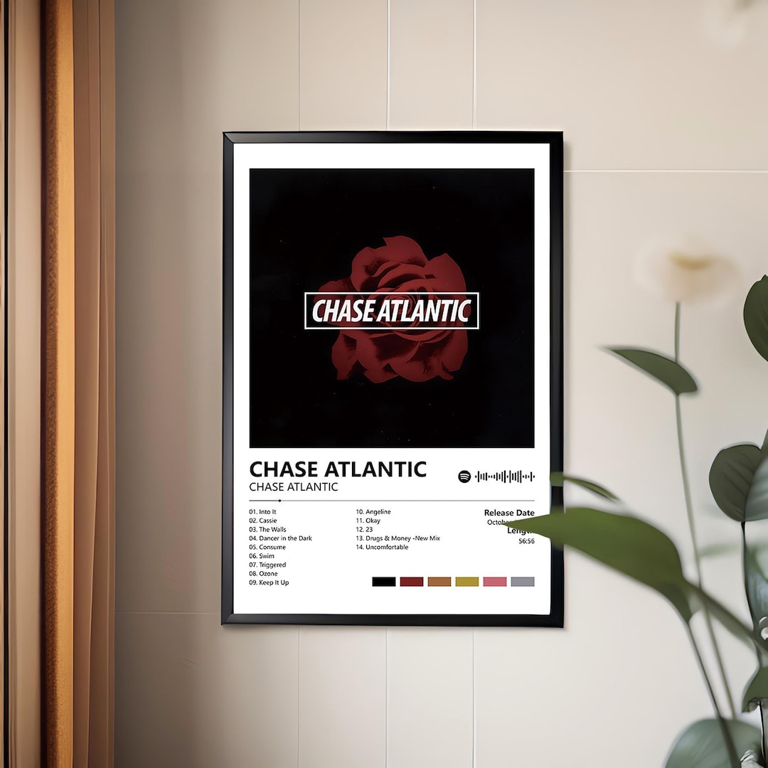Chase Atlantic Album Music Poster, Chase Atlantic Music Poster, Album ...