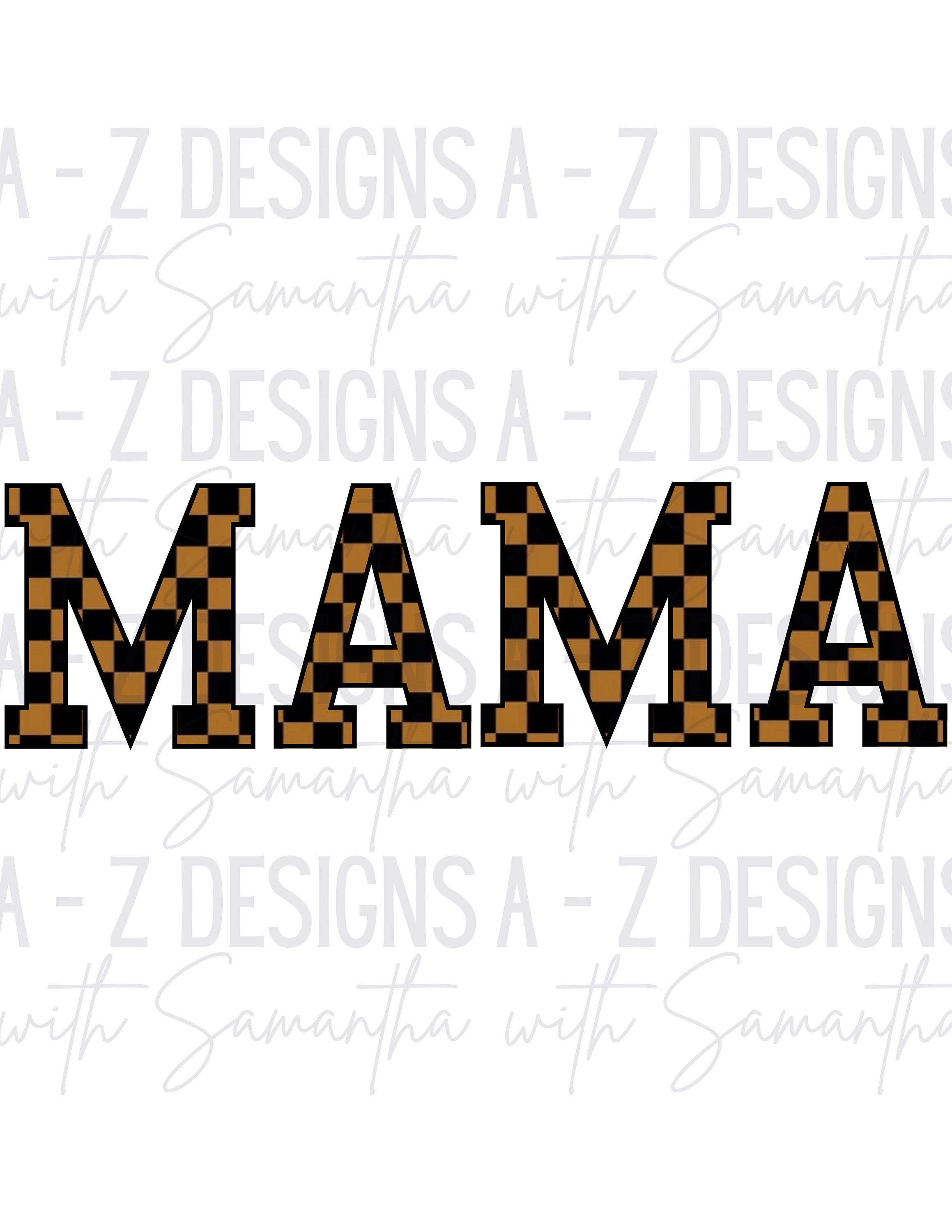 MAMA Printable, Colorful, Patterns, 10 Images of Different "mama ...