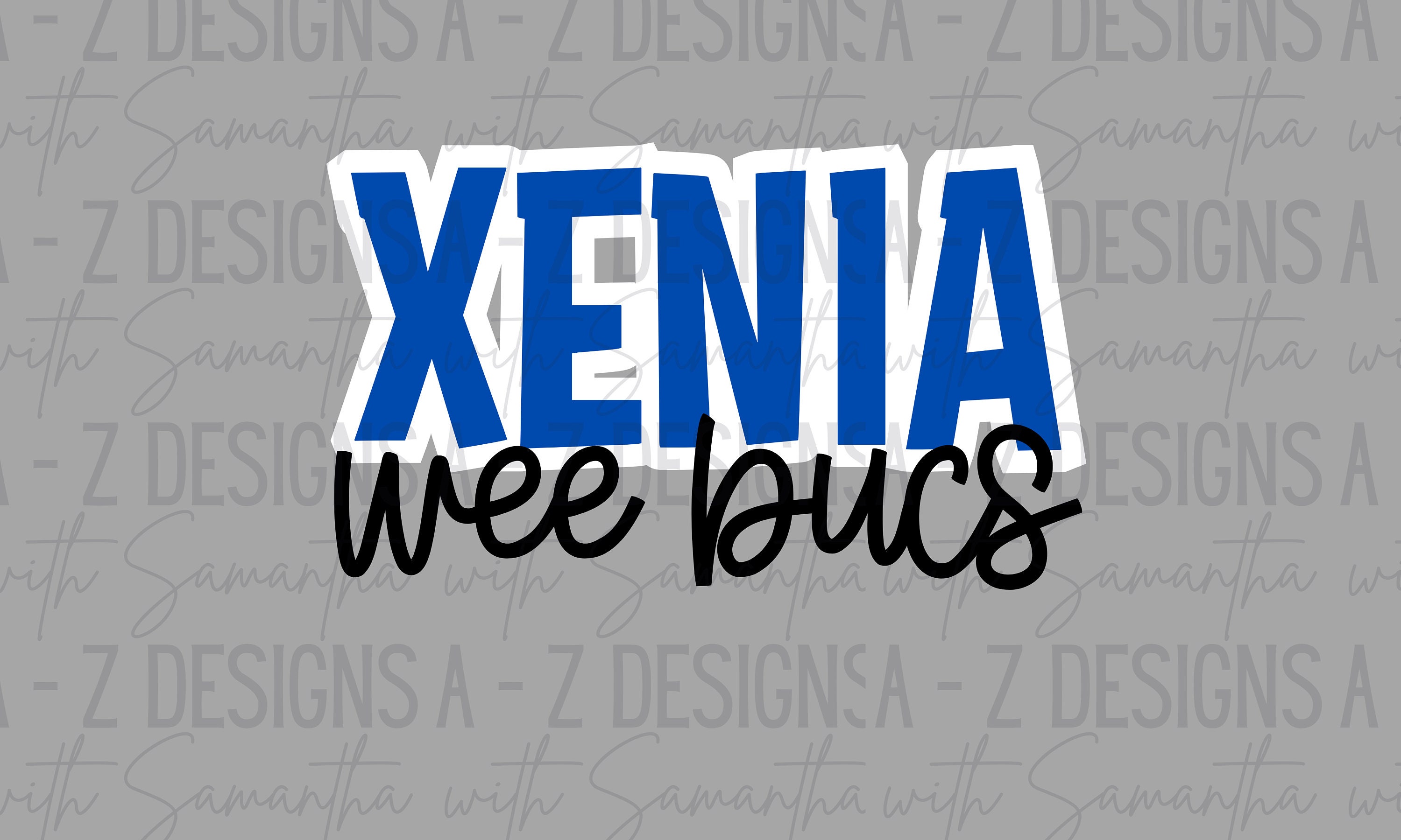 Xenia Buccaneers, Wee Bucs, Png, Printable Digital File - Etsy