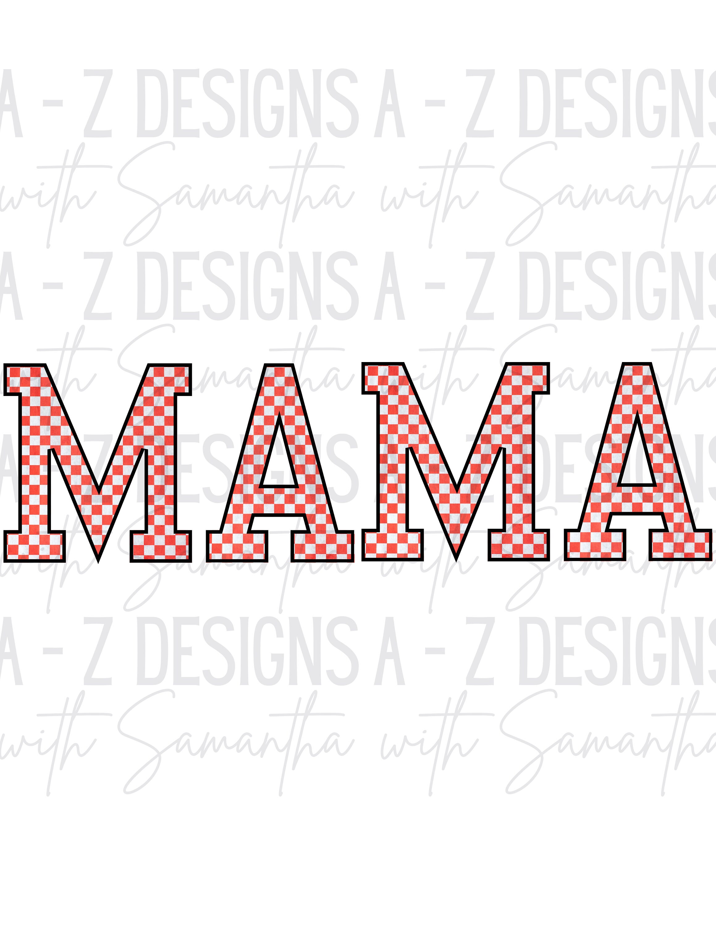 MAMA Printable, Colorful, Patterns, 10 Images of Different "mama ...