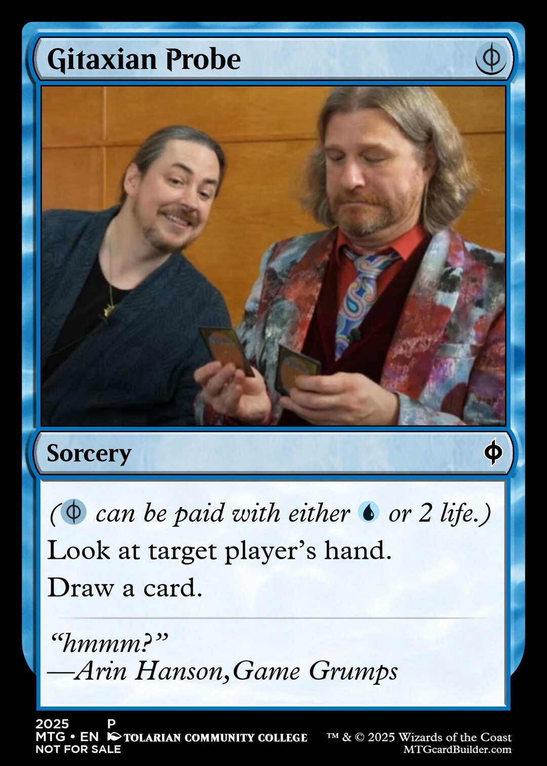 Gitaxian Probe MEME PROXY PLAYTEST - Etsy