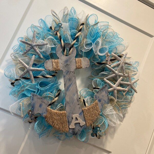 Nautical Wreath - Etsy