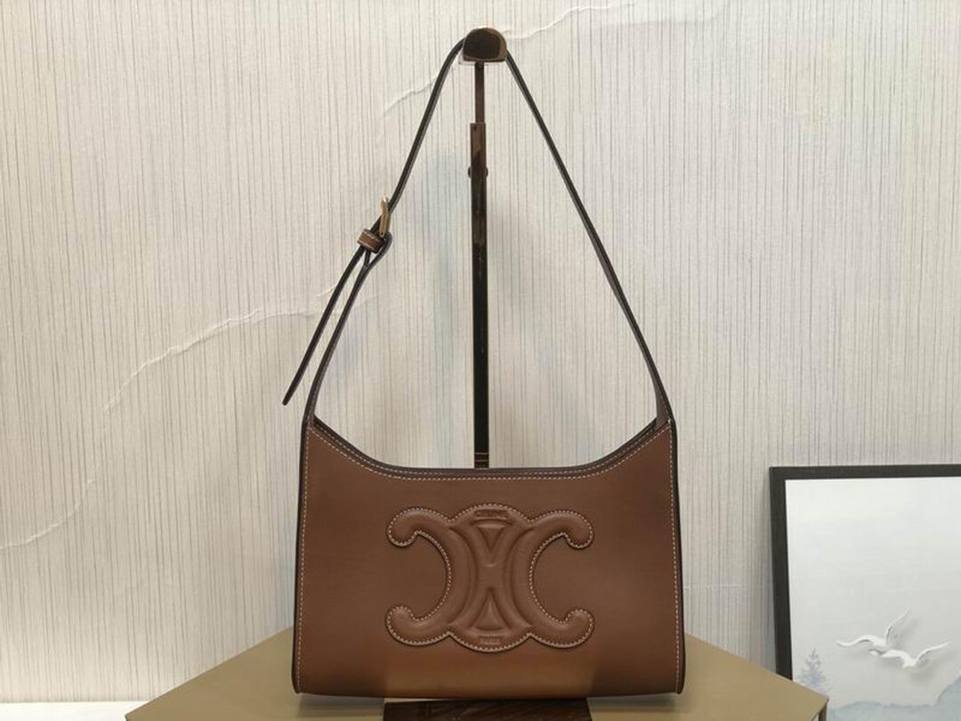 Original Celine Cuir Triomphe Shoulder Leather Bag - Etsy