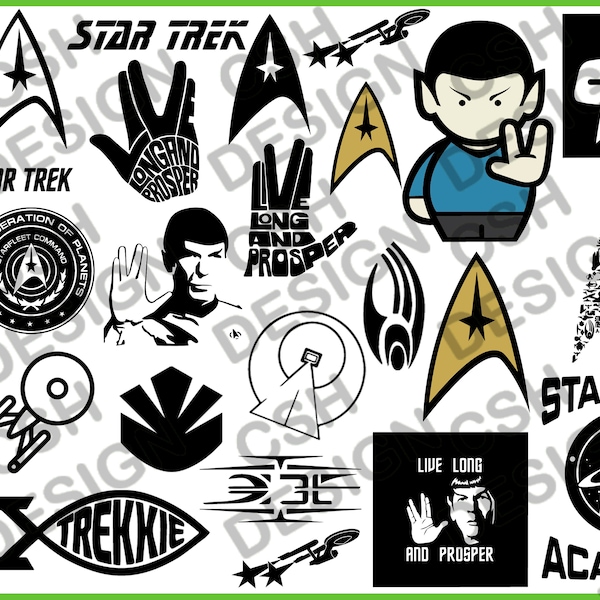 Star Trek Svg - Etsy