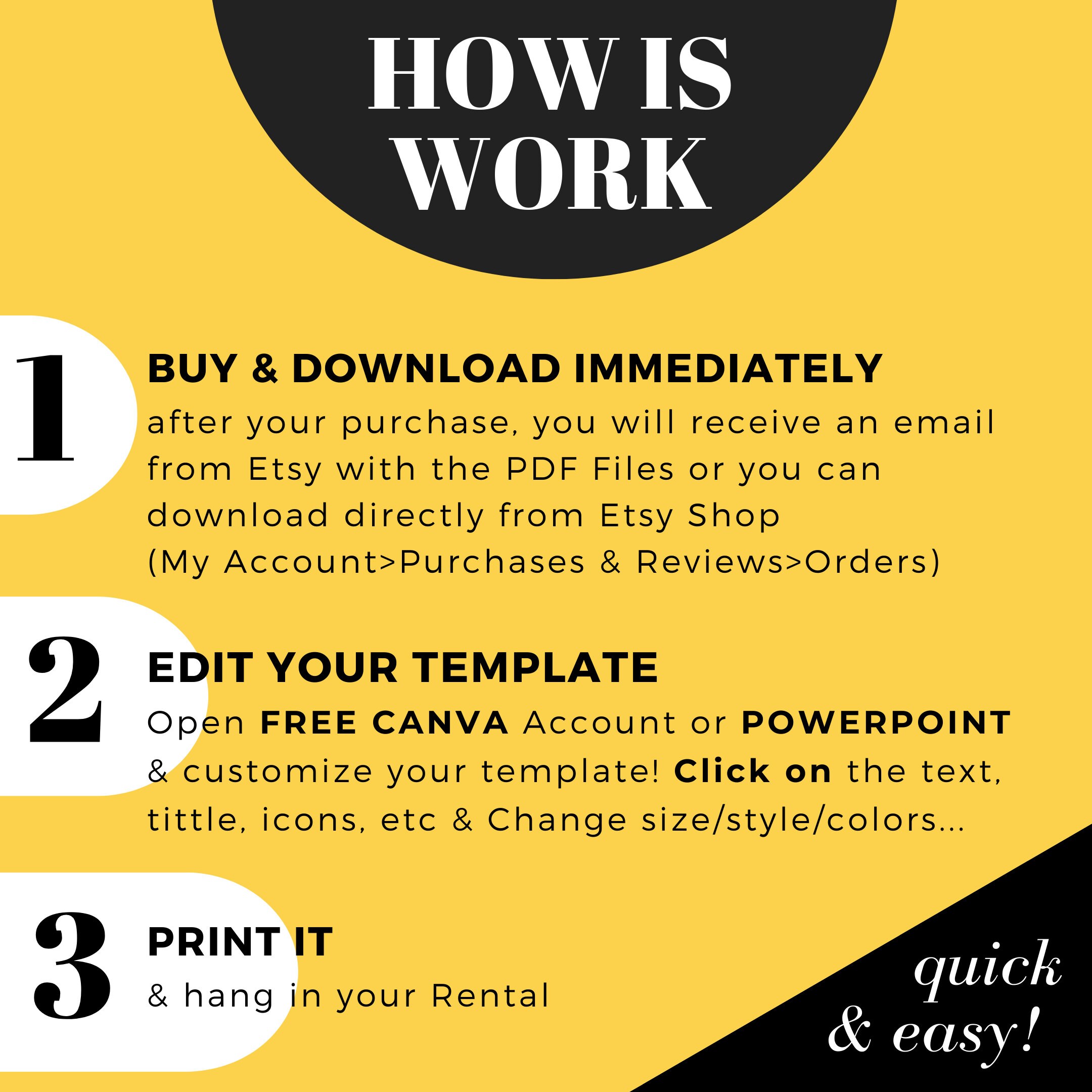 Airbnb WELCOME TEMPLATE Rental Home / Short Rental 1 Page Sign, Beach ...