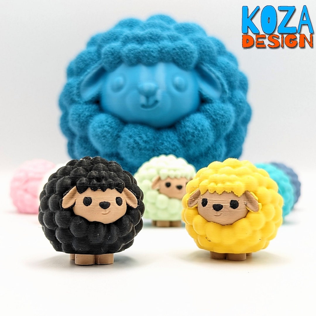 Sheep:lamb Toy With Spring Action Feet - Etsy