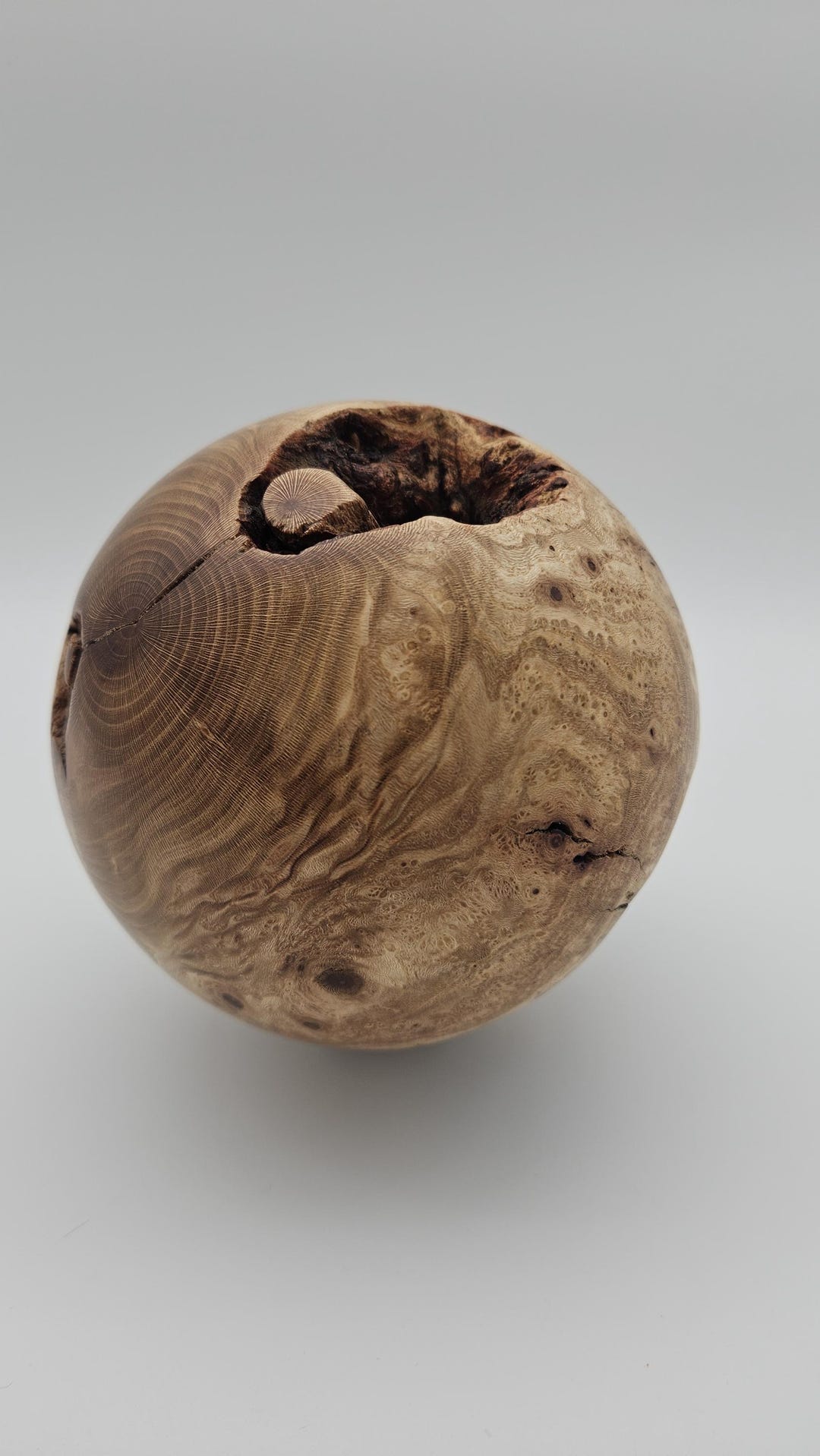 Hand Turned Salt Cedar Spheres - Natural Wood Desk Decor - Etsy