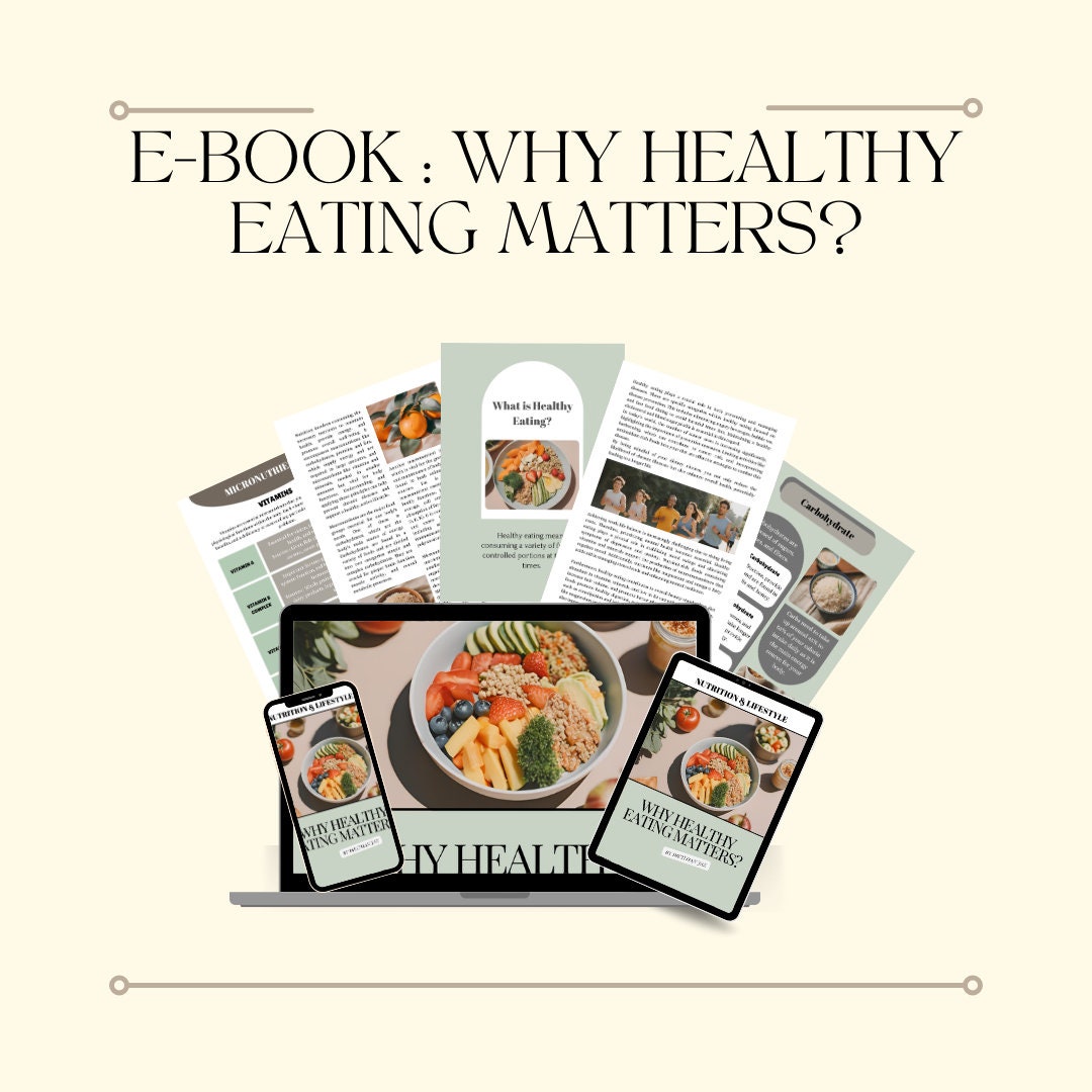 E-book Why Healthy Eating Matters : Healthy Eating Guide, Food List ...