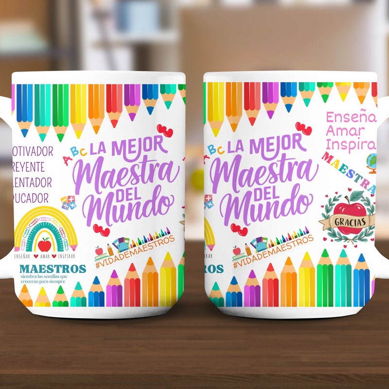 Spanish Teacher Mug - Etsy