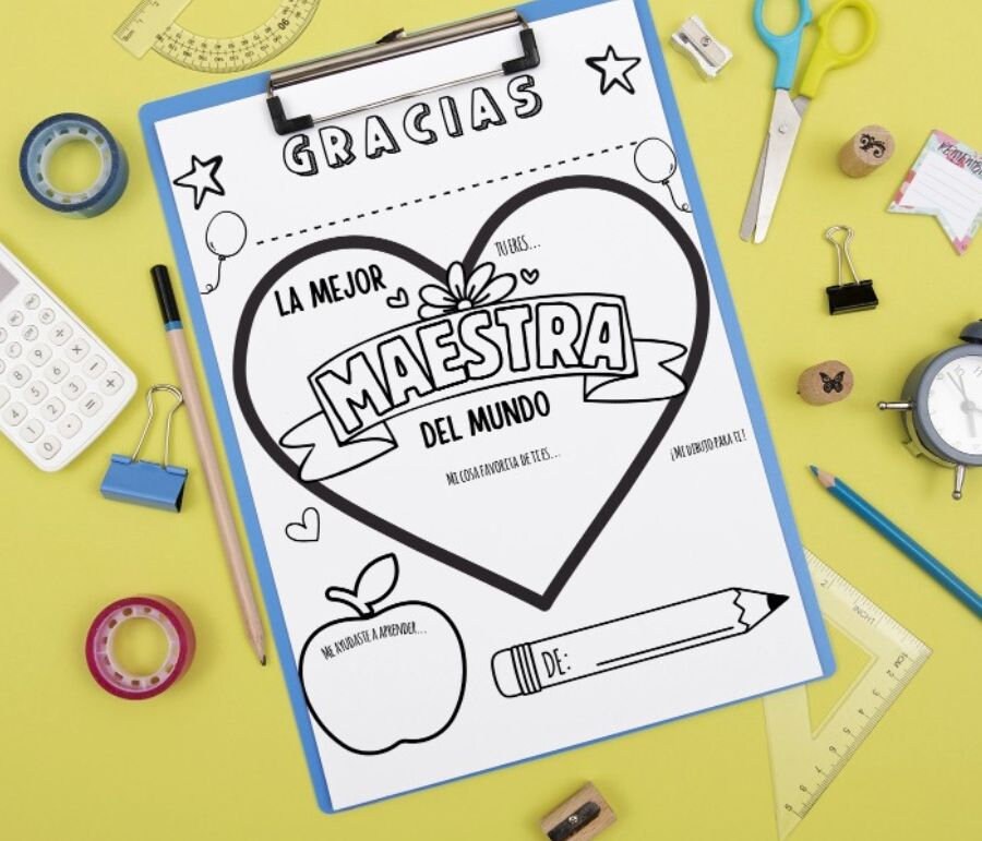 SPANISH Teacher Appreciation Printable Teacher Appreciation Week Gift ...