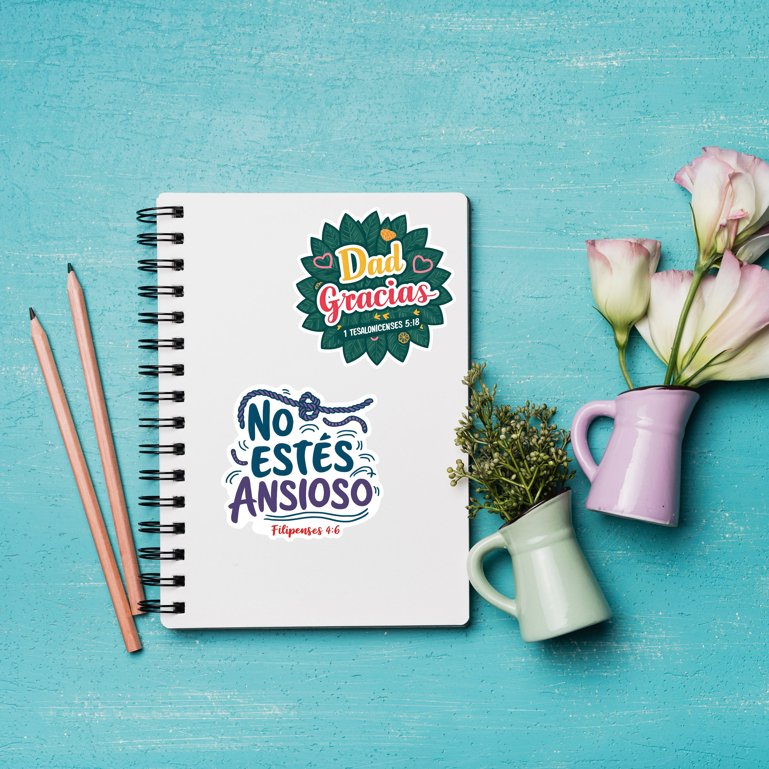 15 Spanish Bible Verses Bundle Inspirational Sticker Bundle, Frases ...